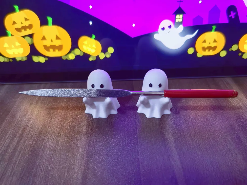 Creative Ghost Pen Holder Organizer Halloween Decoration - Free 3D ...