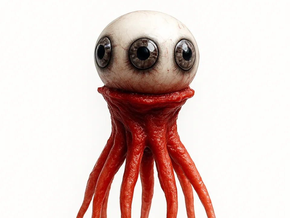 EYEBALL OCTOPUS DROIT DE ALIEN EARTH by Robertart MakerWorld: Download ...
