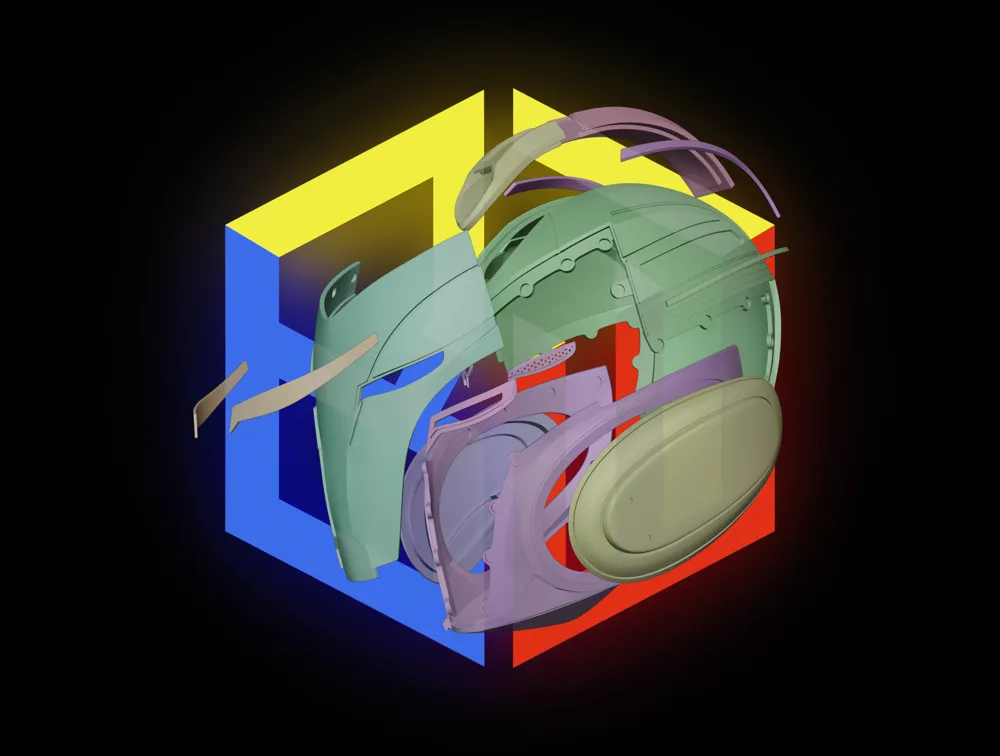 Capacete MIT IronHeart por Budwin MakerWorld: Baixe modelos 3D gratuitos