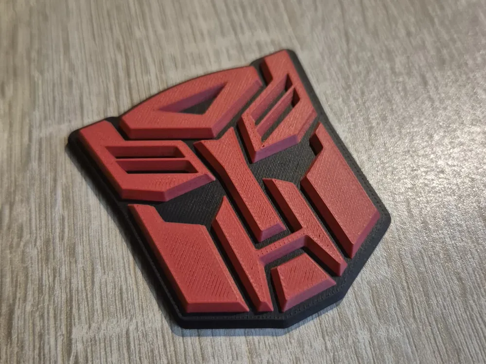 Autobot / Decepticon badge, 3D - Free 3D Print Model - MakerWorld