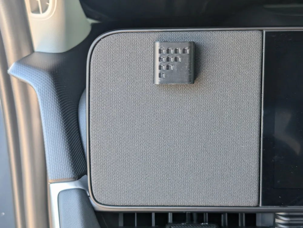 Hyundai Magnetic Panel Simple Sunglasses Holder - Free 3D Print Model ...
