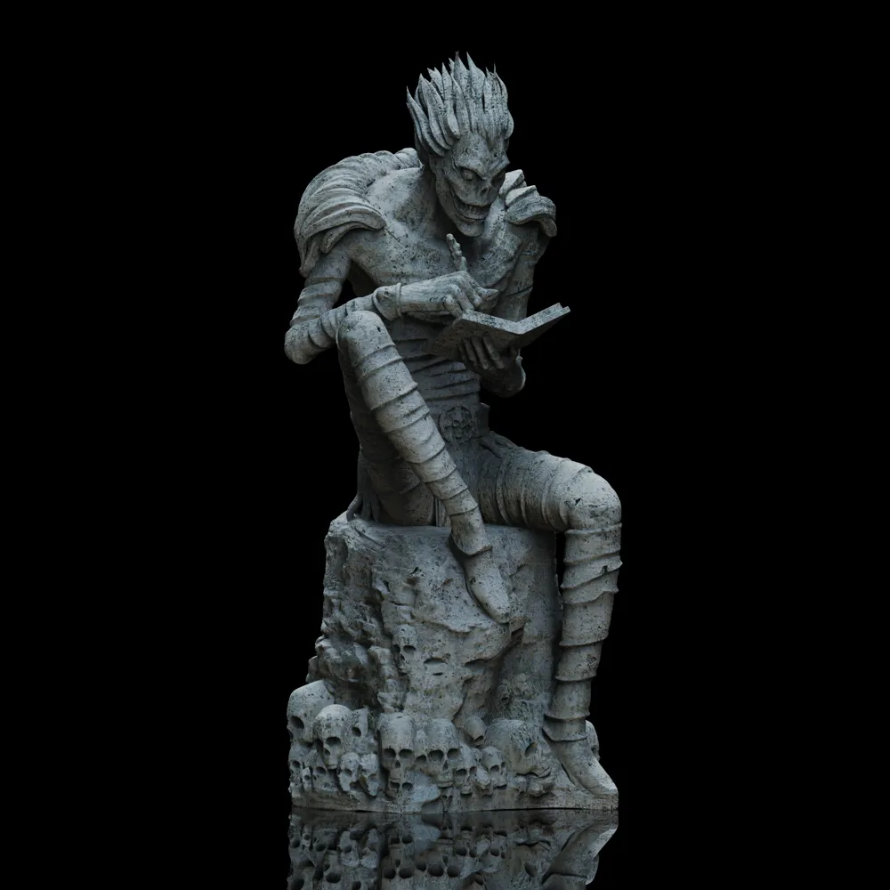 Ryuk -Death Note - Free 3D Print Model - MakerWorld