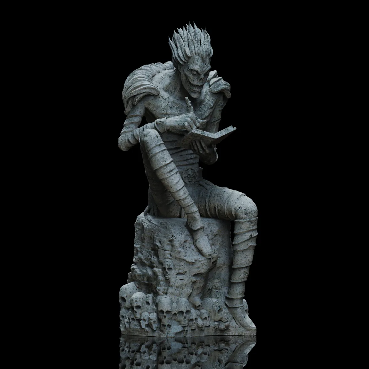 Ryuk -Death Note - Free 3D Print Model - MakerWorld