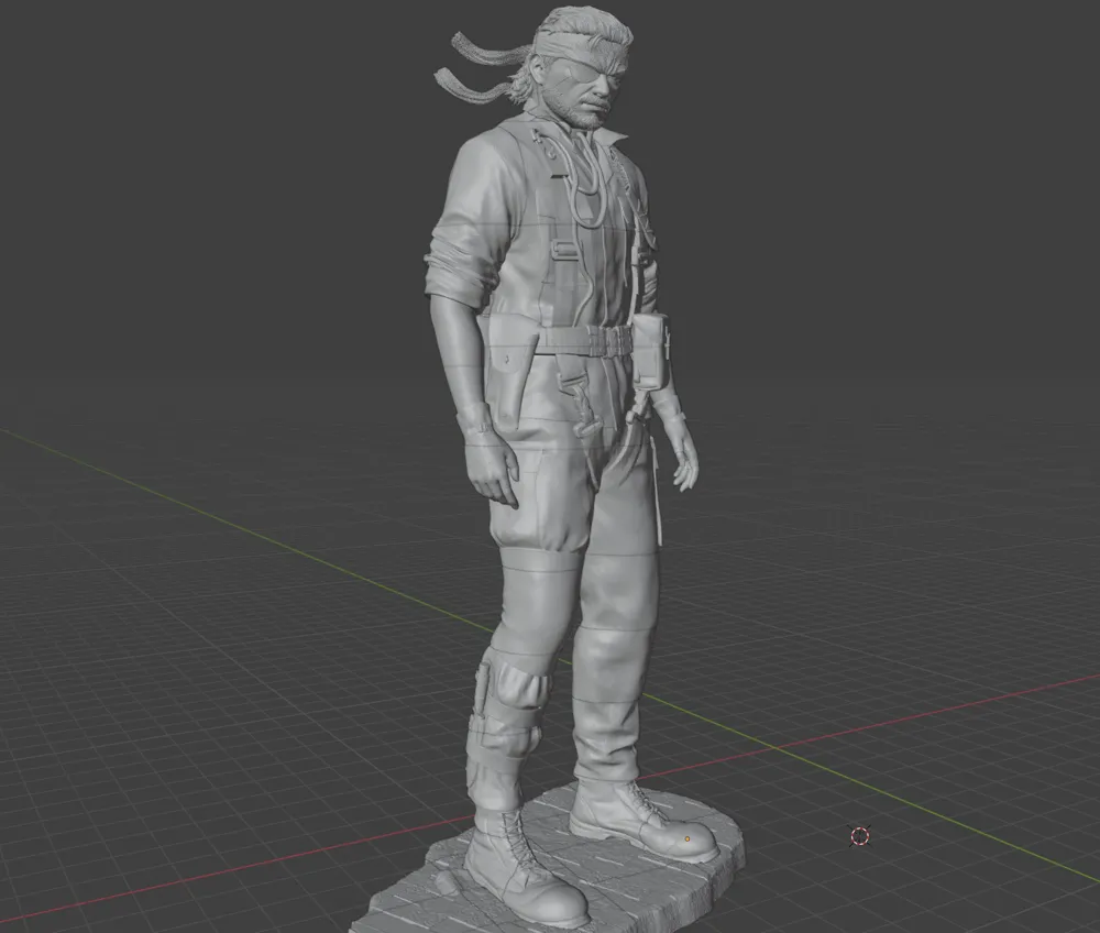 Life-Size Metal Gear Solid Delta Big Boss Part 2 by Ryan MakerWorld ...