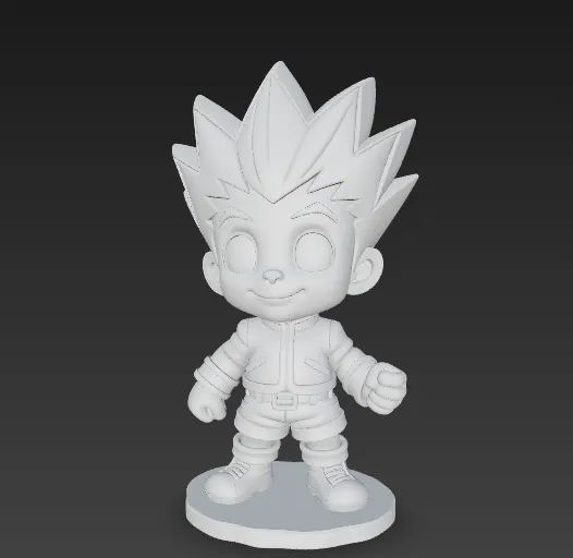 CHIBI GON - HXH by Leandro MakerWorld: Download Free 3D Models