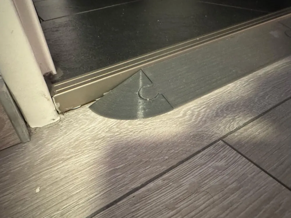 Modular Robot Vacuum Door Ramps f. door thresholds Remixed by The Kit ...