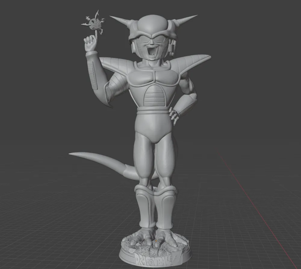 Life Size Dragon Ball Frieza First Form by Ryan MakerWorld: Download ...