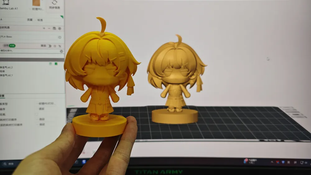 Angry Tide Girl Wuthering Waves Female Rover by hebaodan MakerWorld ...