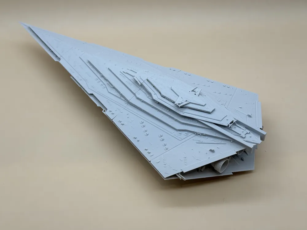 Resurgent-class Star Destroyer Star Wars - Free 3D Print Model - MakerWorld