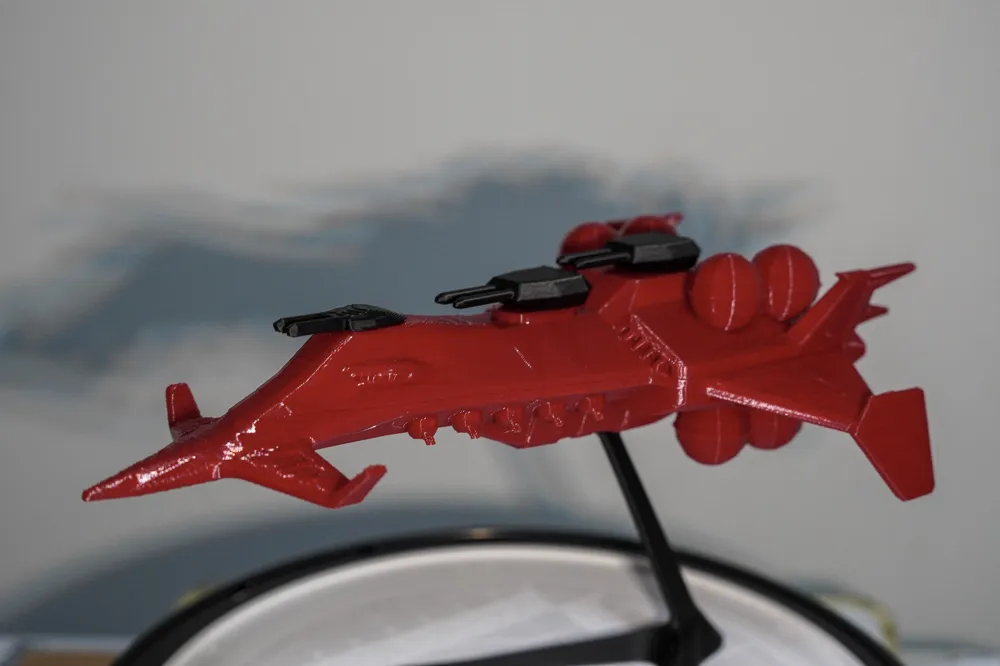 Zabi Palace Zeon "Gwazine"-class Heavy Battleship by Rootus MakerWorld ...