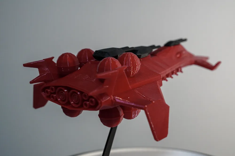 Zabi Palace Zeon "Gwazine"-class Heavy Battleship - Free 3D Print Model ...