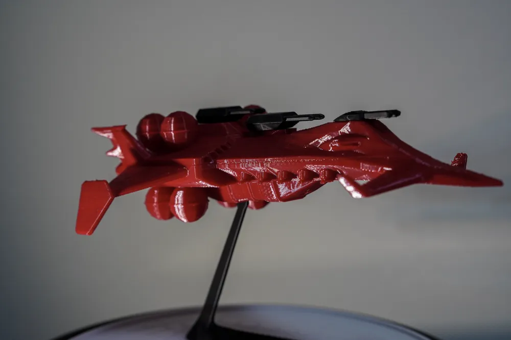 Zabi Palace Zeon "Gwazine"-class Heavy Battleship - Free 3D Print Model ...