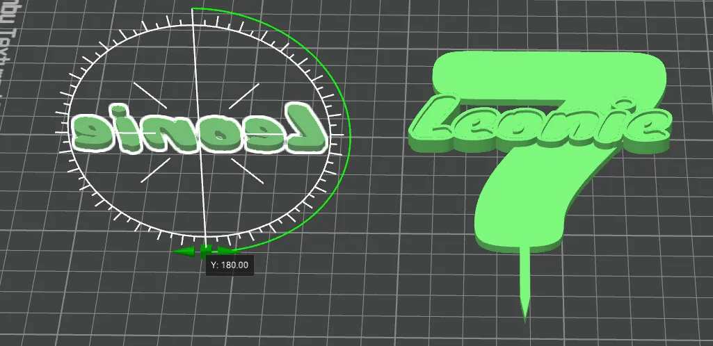 Customizable Cake Topper Childrens Birthday (1-9) by Quickers MakerWorld: Download Free 3D Models