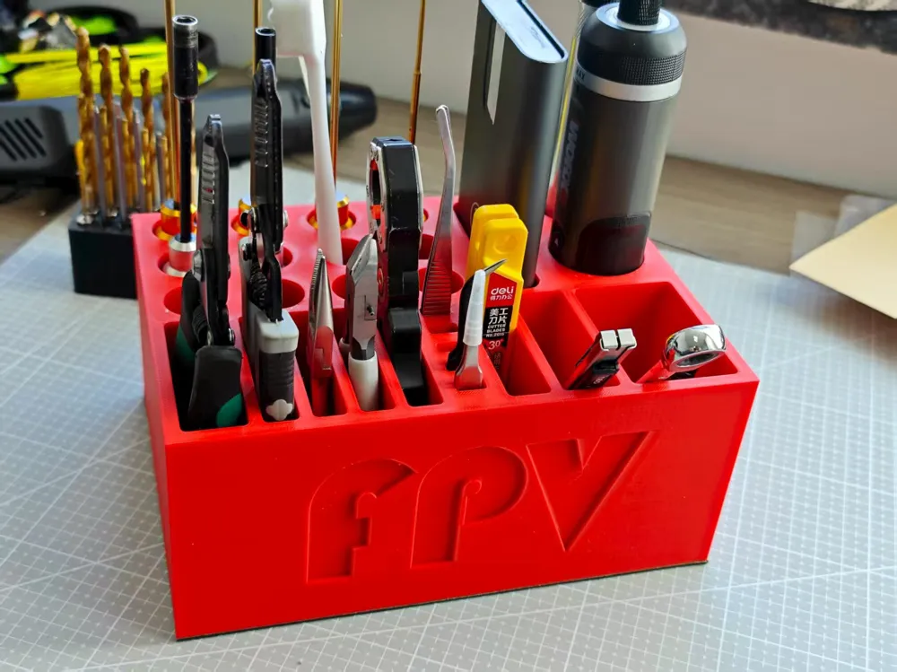 Common Tool Desktop Organizer丨FPV Drone Tool Organizer丨Drone Tool ...