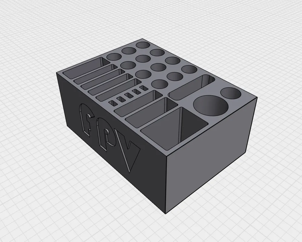 Common Tool Desktop Organizer丨FPV Drone Tool Organizer丨Drone Tool ...