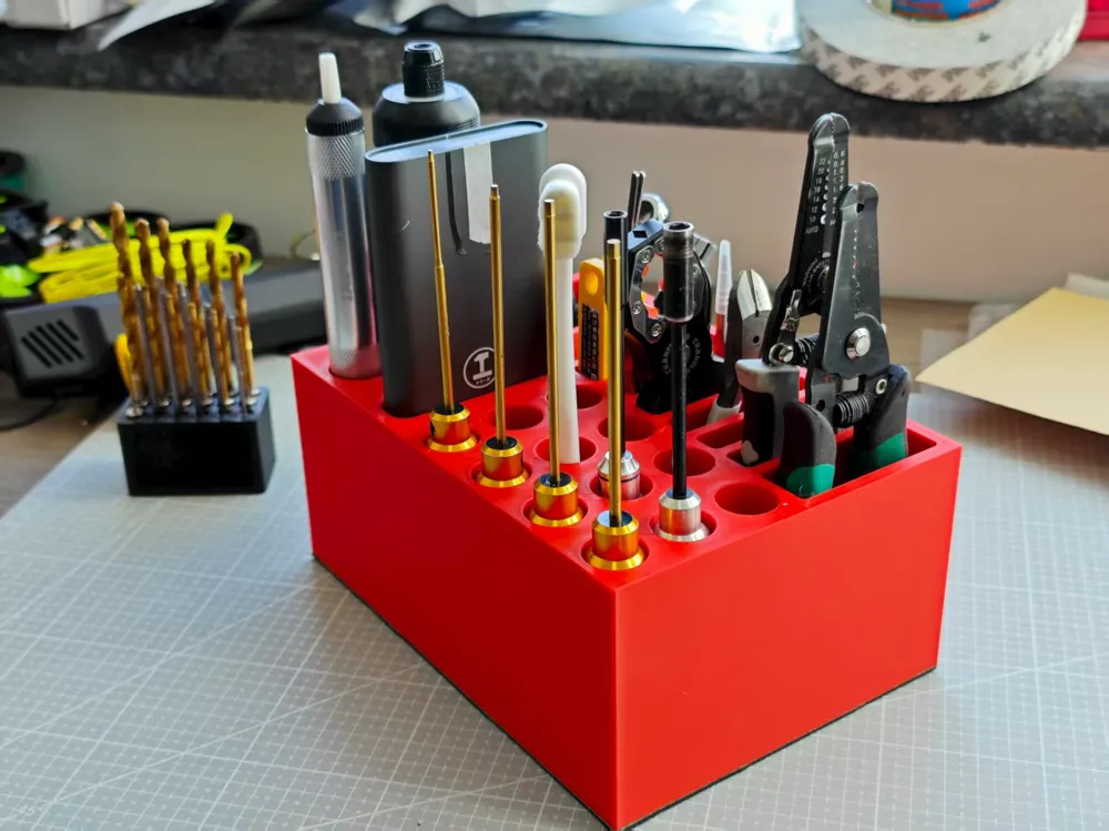 Common Tool Desktop Organizer丨FPV Drone Tool Organizer丨Drone Tool ...