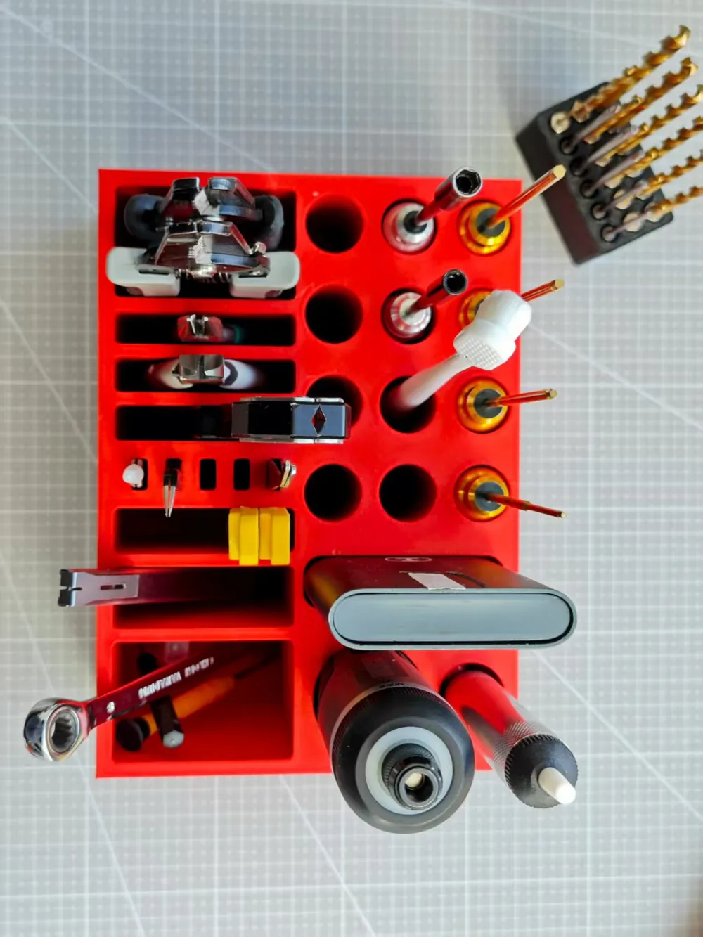 Common Tool Desktop Organizer丨FPV Drone Tool Organizer丨Drone Tool ...