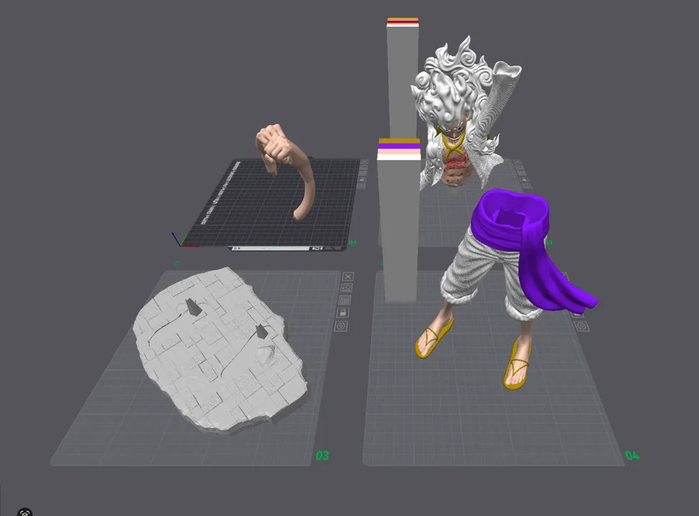 One Piece Gear 5 Luffy Absolute Beast Edition by Ryan @ TheMajinLab ...