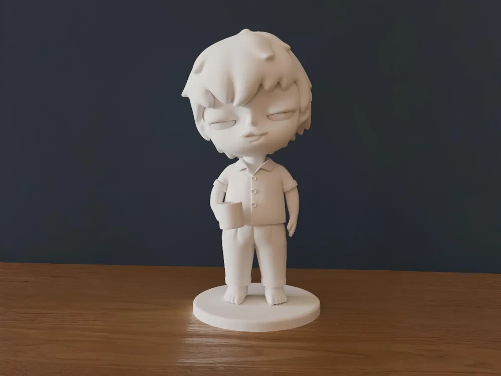 PopMart Coffee Man - Free 3D Print Model - MakerWorld