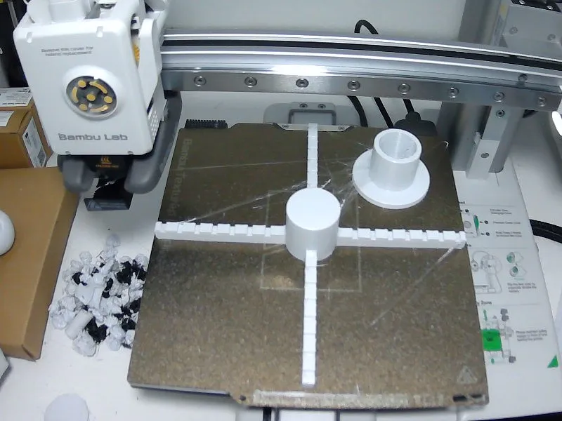 Rotating keychain display for use with PVC - Free 3D Print Model ...