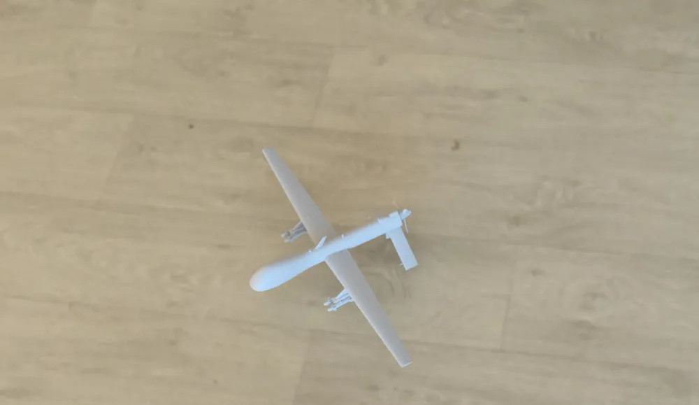 MQ-1 Predator Drone by JPMS MakerWorld: Download Free 3D Models