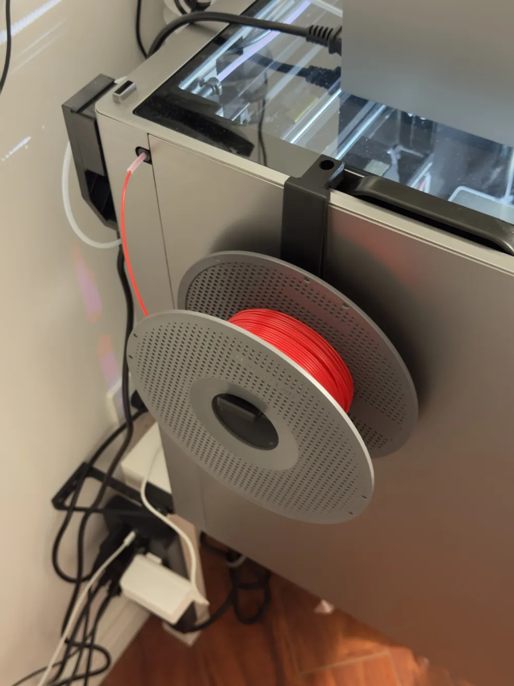 QIDI Plus 4 Side Mounted Spool Holder by StellarSolstice MakerWorld ...
