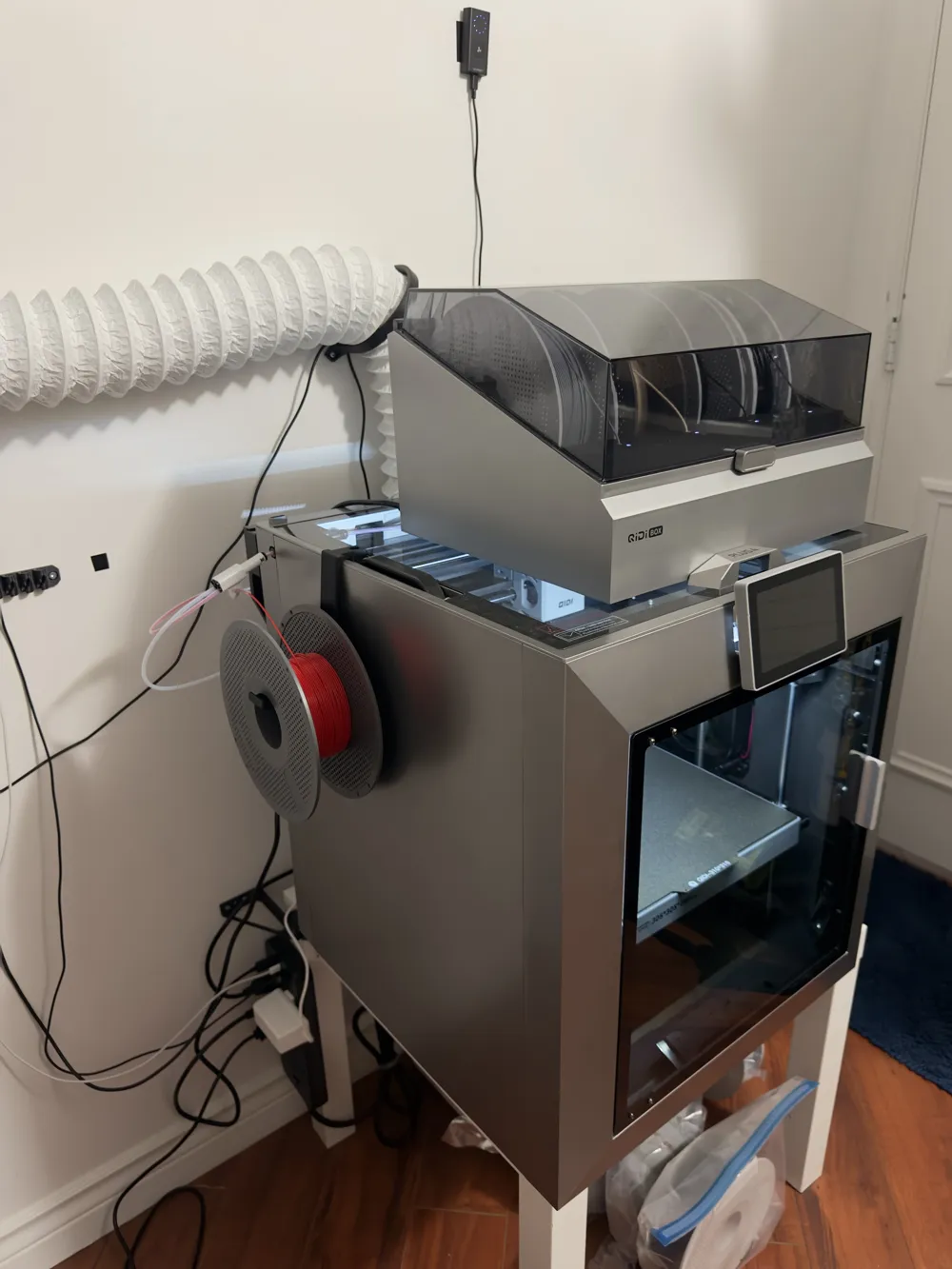 QIDI Plus 4 Side Mounted Spool Holder by StellarSolstice MakerWorld ...