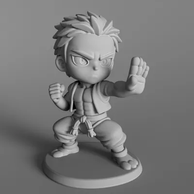 akaza chibi STL by zyronezyr MakerWorld: Download Free 3D Models