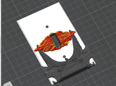 Eye of Sauron, light switch plate cover, Barad-dûr by Timberlake ...