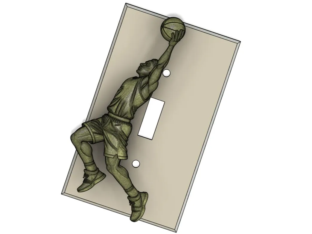 Basketball Player Light Switch Plate Cover - Hoops by Timberlake ...