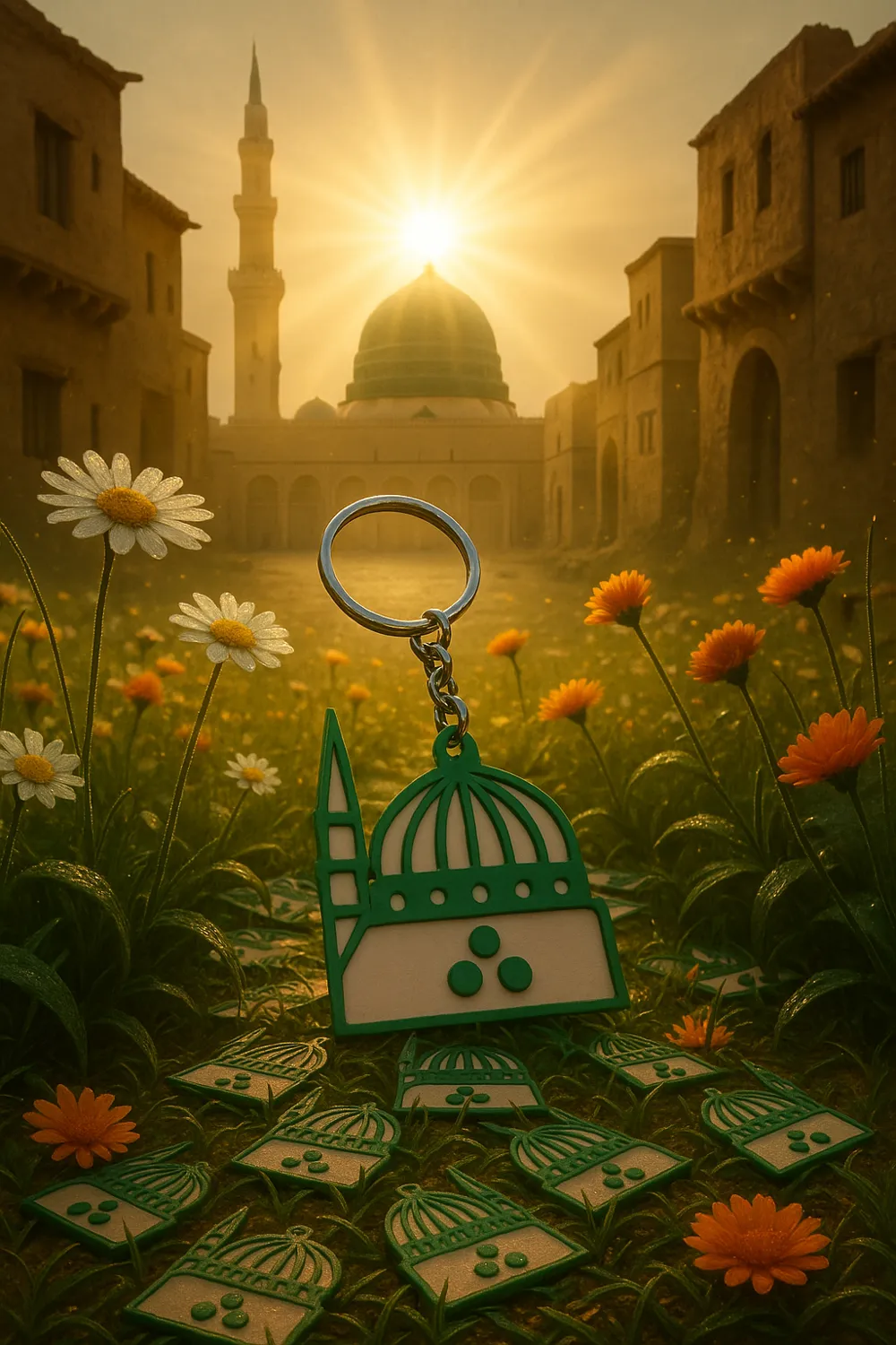 Prophet's Mosque Medallion by 3DSQUARES.BH MakerWorld: Download Free 3D ...