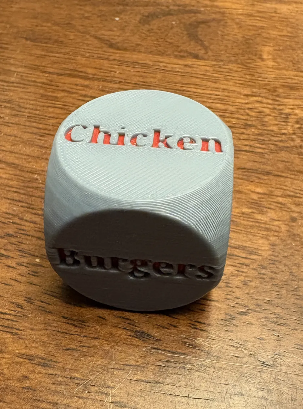 Food Choice dice by Hermit Exiler MakerWorld: Download Free 3D Models