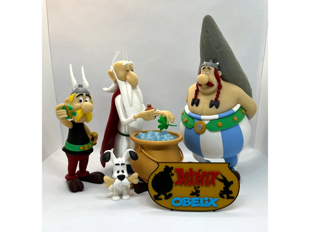 Getafix - Panoramix - Free 3D Print Model - MakerWorld