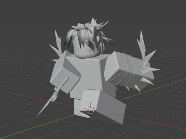 Roblox Forsaken TwoTime Crouching - Free 3D Print Model - MakerWorld
