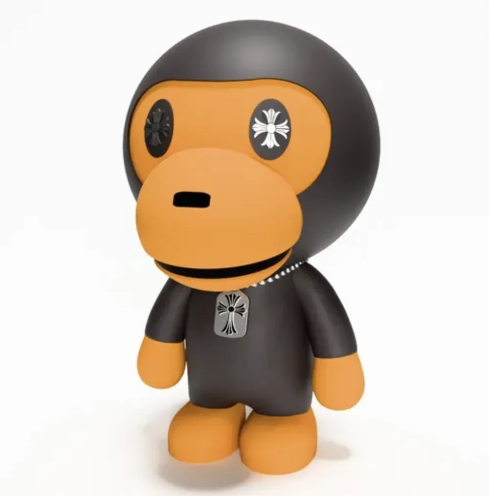 Chrome Hearts Bape baby Milo by user_1071473671 MakerWorld: Download ...
