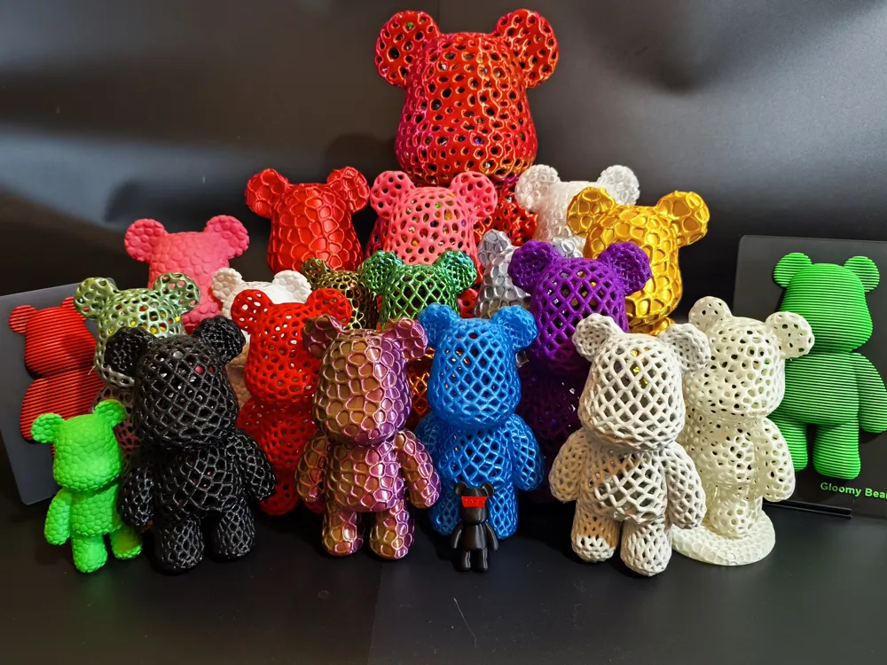 Bearbrick Collection (Keychain, Desktop Ornament, Bamboo Poop Storage ...