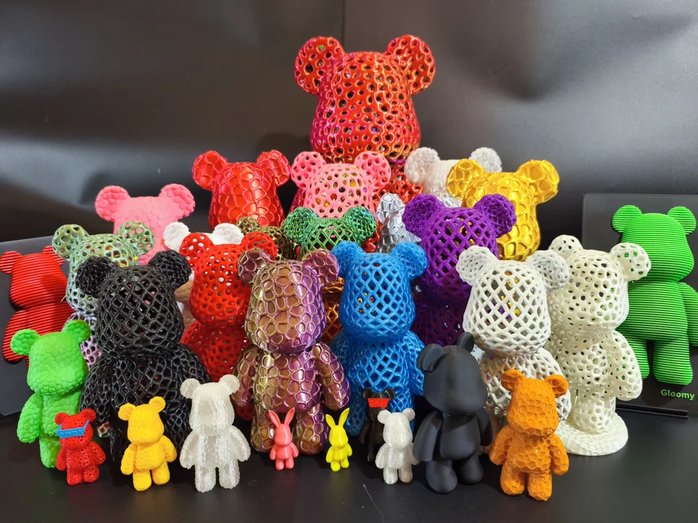 Bearbrick Collection (Keychain, Desktop Ornament, Bamboo Poop Storage ...