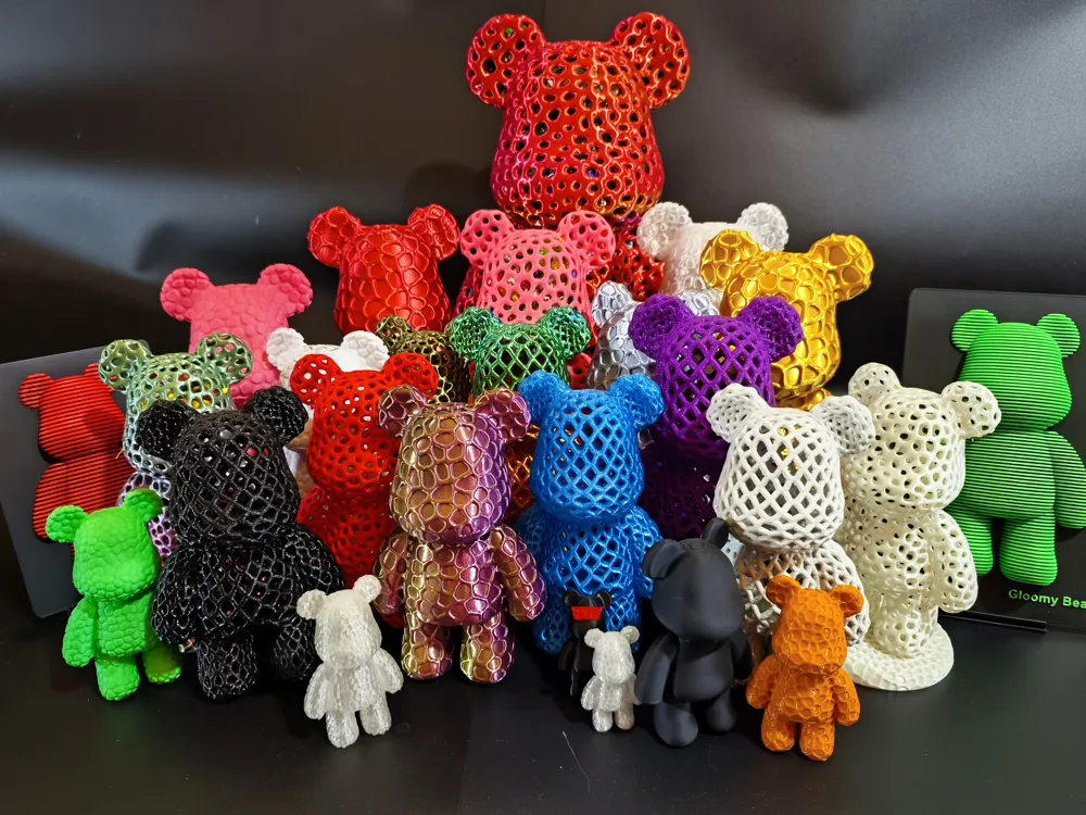 Bearbrick Collection (Keychain, Desktop Ornament, Bamboo Poop Storage ...