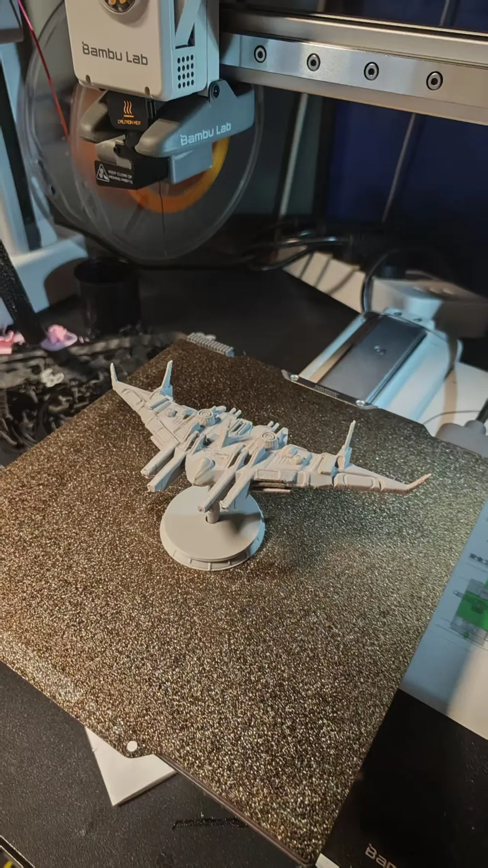 南天门计划-“鸾鸟”空天母舰（微缩） 来自 pandabear MakerWorld：免费下载 3D 模型