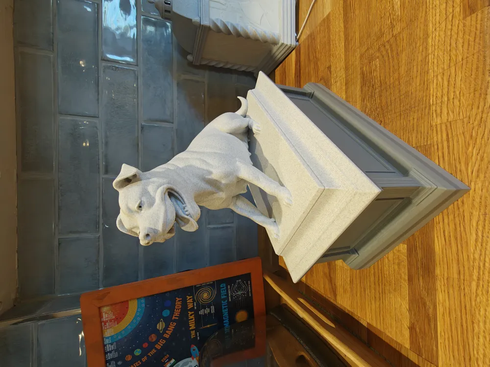 Staffie Urn 1 - Free 3D Print Model - MakerWorld