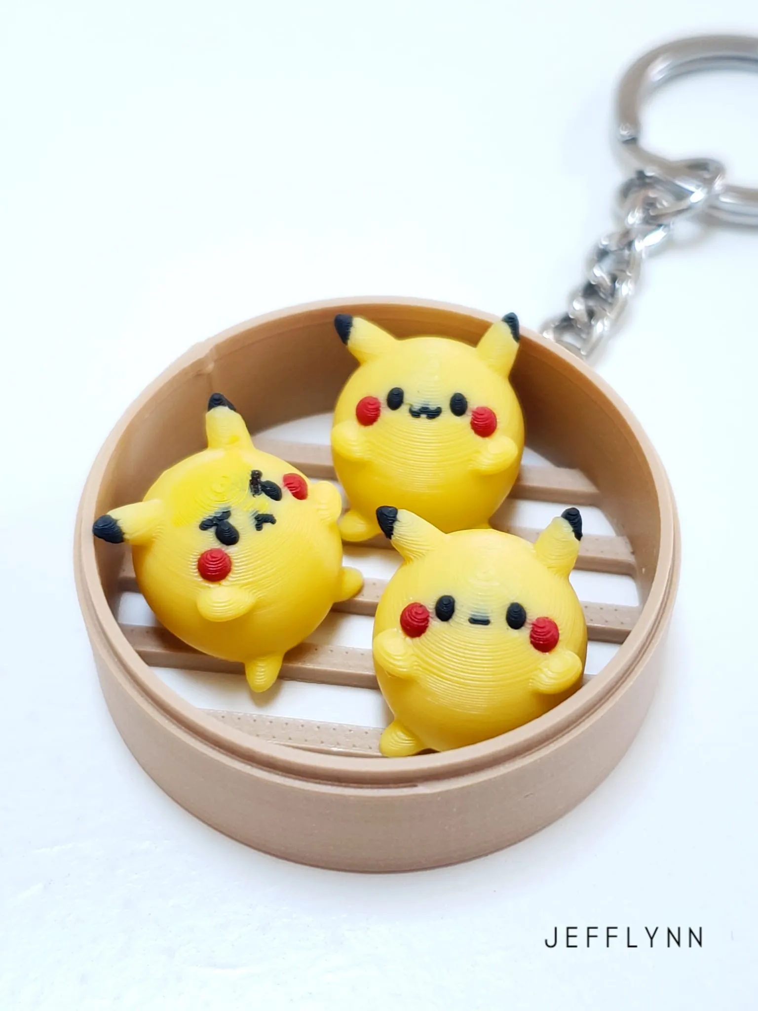 Sheep Bun Fidget Keychain (Dim Sum) - Free 3D Print Model - MakerWorld