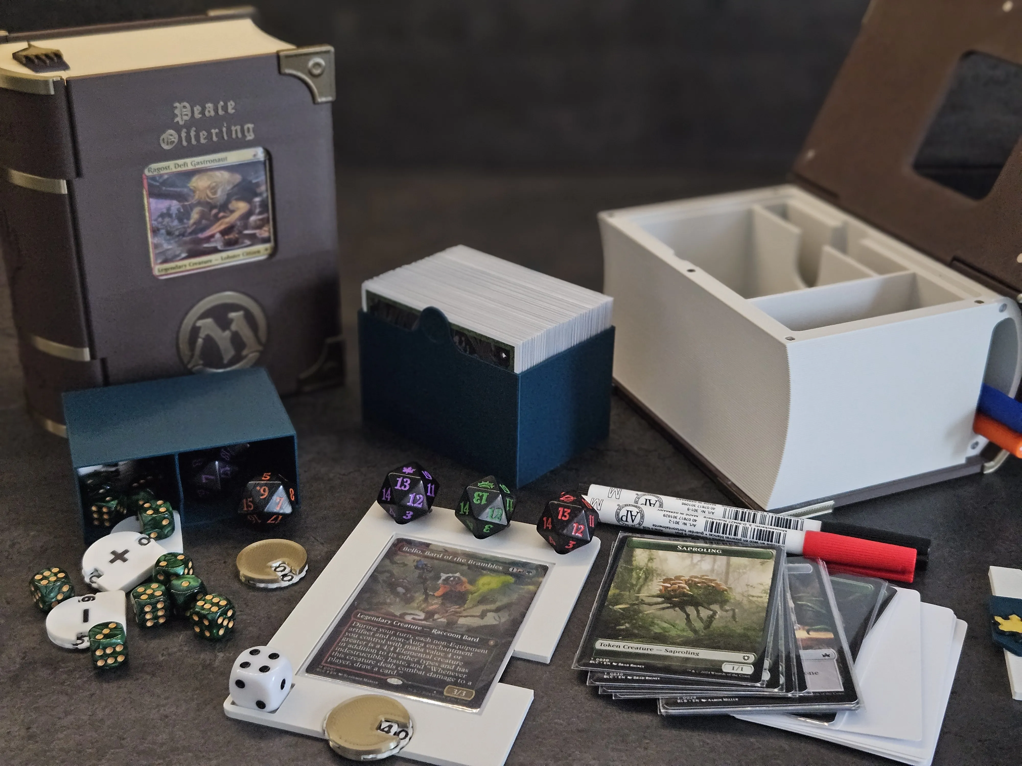Spellbook V2 - MTG Commander deck box - Free 3D Print Model - MakerWorld