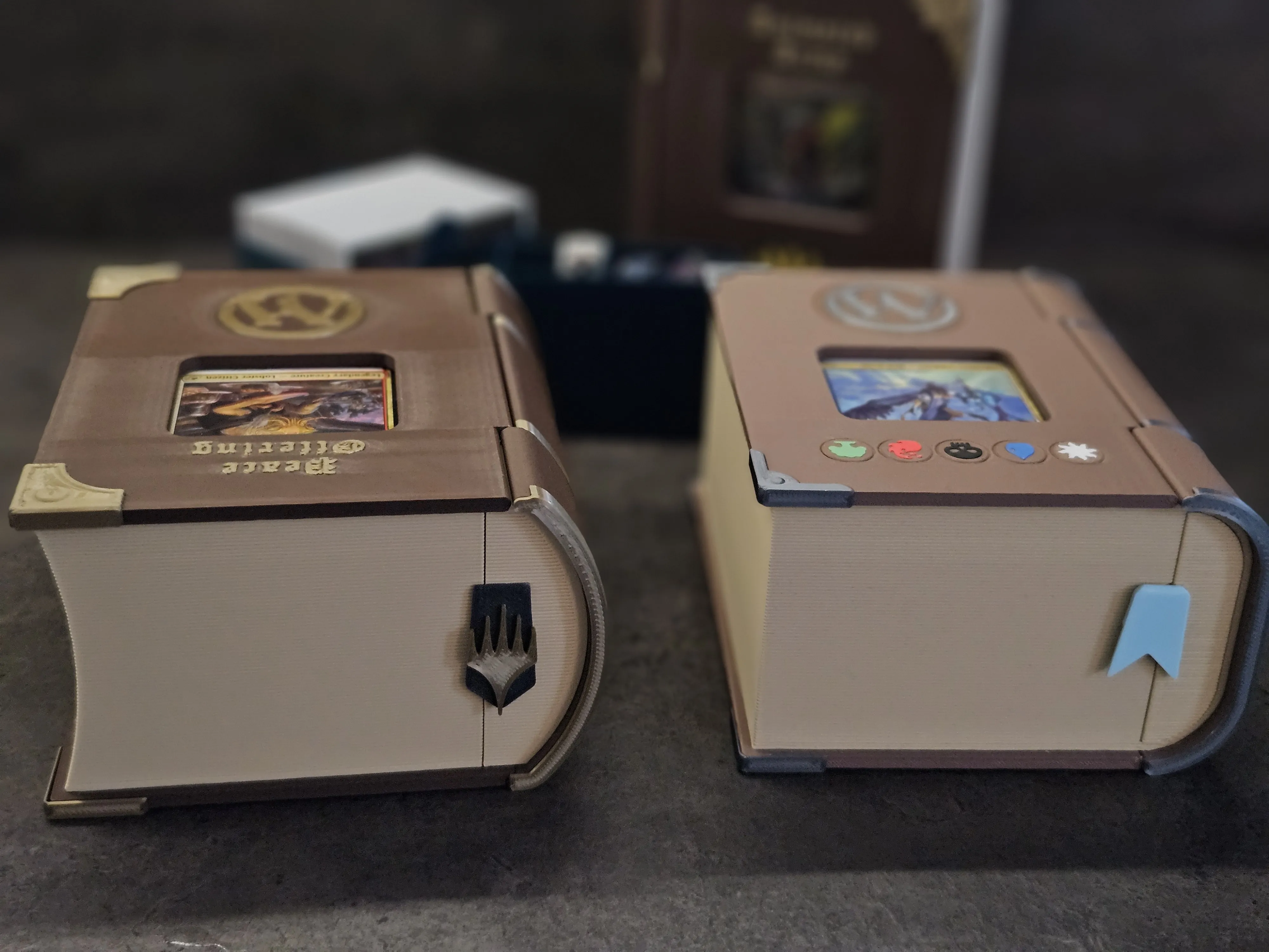 Spellbook V2 - MTG Commander deck box - Free 3D Print Model - MakerWorld
