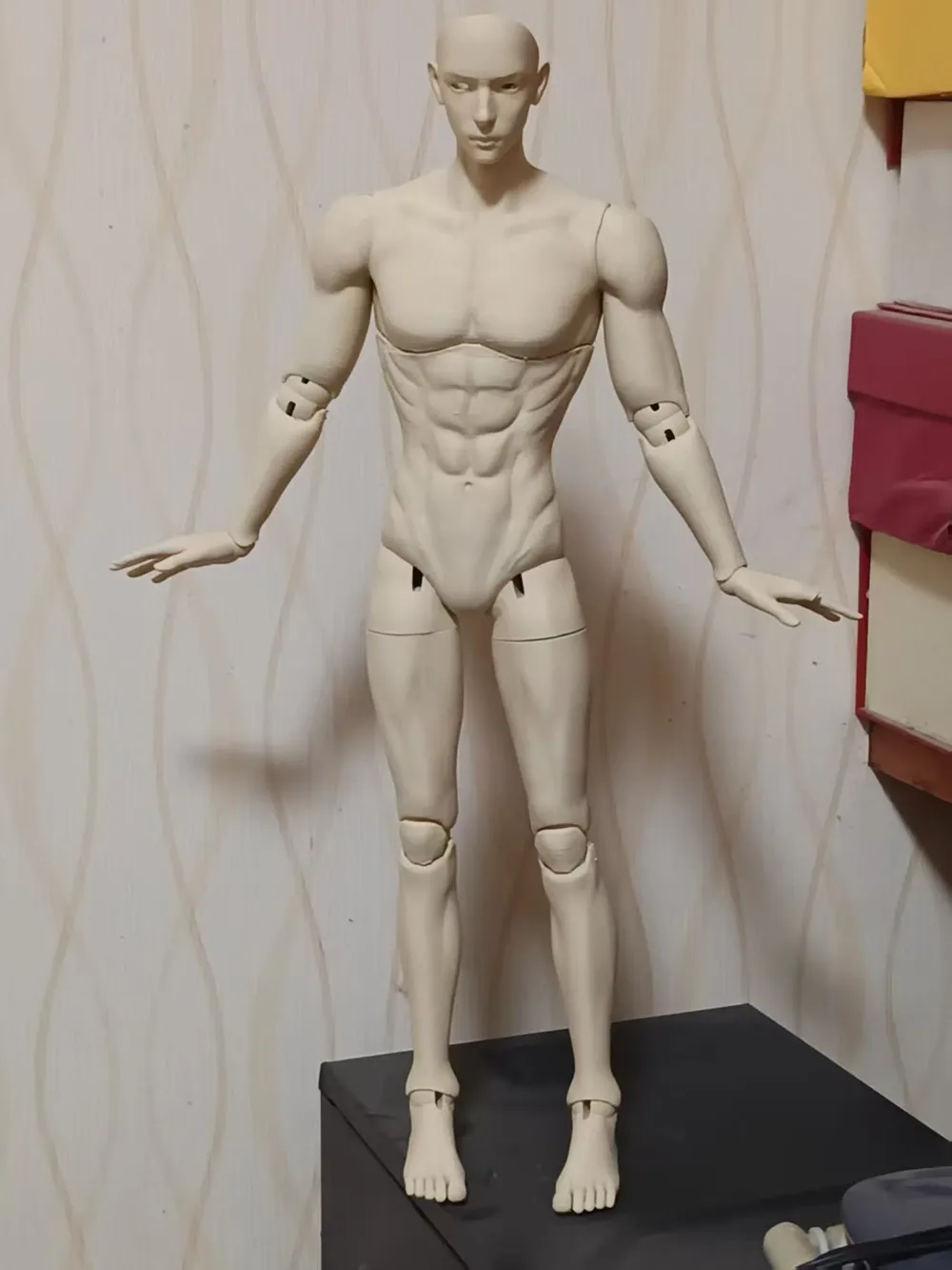 Articulated male human doll (assembly required) - Free 3D Print Model ...