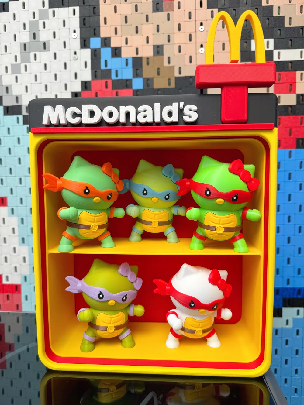 Hello Kitty Ninja Turtles Hello Turtle - Delad version av 关灯DIY ...