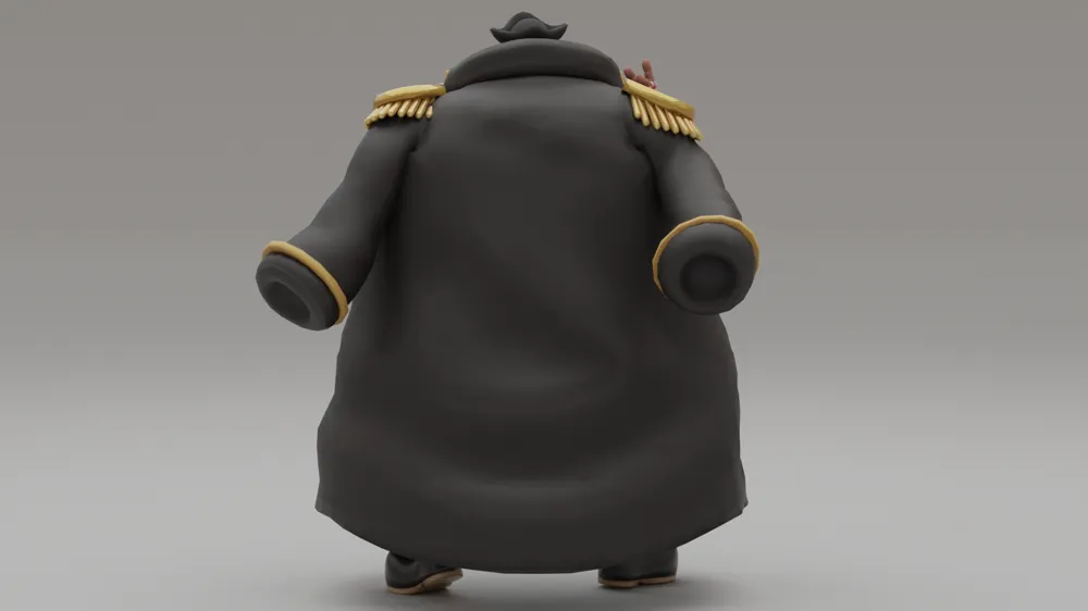Blackbeard Fan Art Figure – One Piece Decor by Donna-321 MakerWorld ...