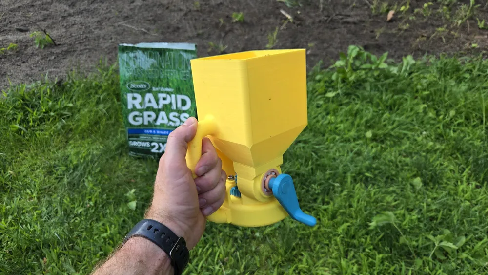 Broadcasting Grass Seed Spreader by Sanford Prime MakerWorld: Download ...