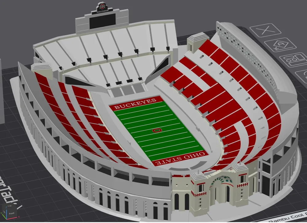 Ohio Stadium by jeffrudzinski.prestige MakerWorld: Download Free 3D Models
