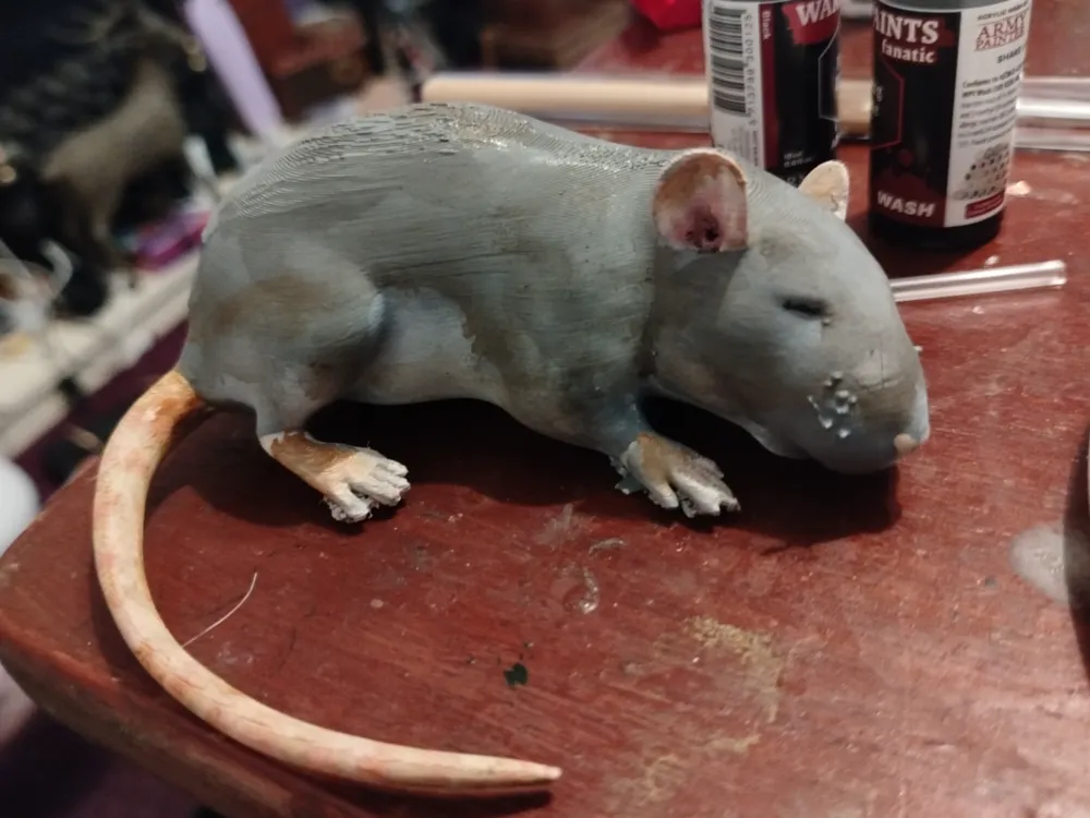 Rat - Free 3D Print Model - MakerWorld