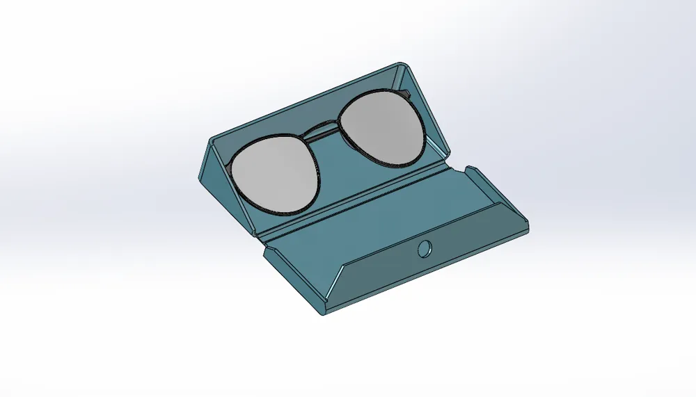 TPU 3D Printed Glasses Case - Free 3D Print Model - MakerWorld
